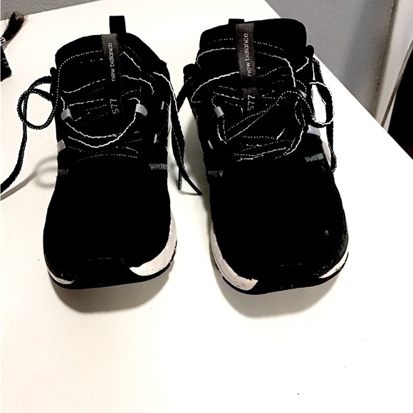 Shoes | New Balance Womens 577 Crosstrainer Black Orca And Silver ...